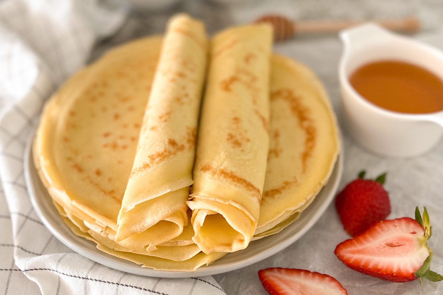 EASY CREPE RECIPE - The Tasty Chapter